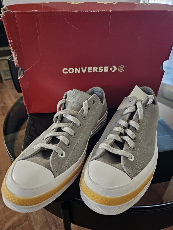 Converse | Shoes | Converse Mens Chuck 7 Lowtop Canvas Sneakers Light ...